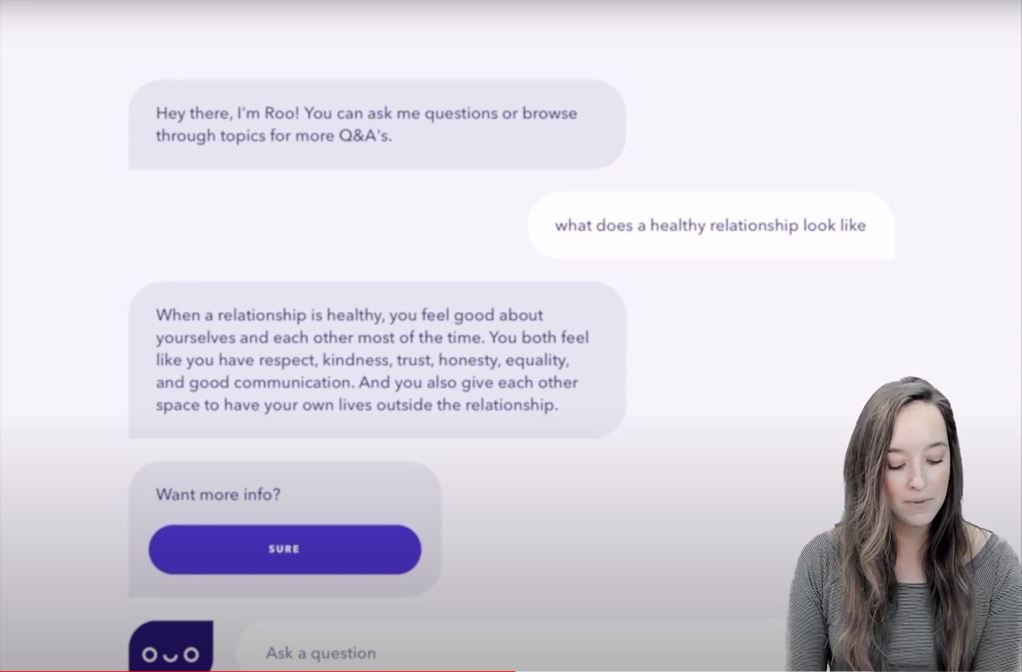 Roo Chatbot To Support Sex Education Washington Ceedar