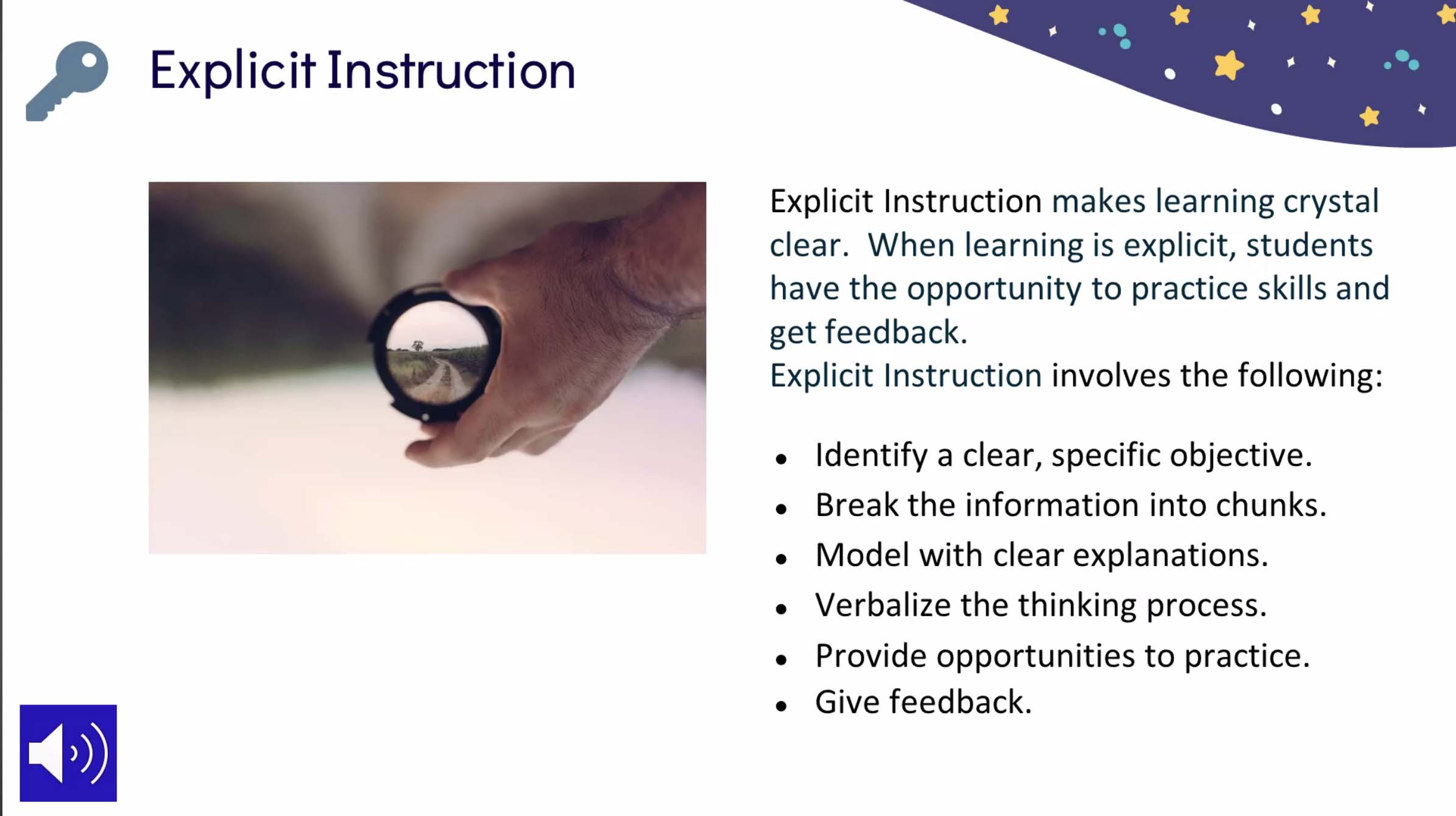 Universal Strategies Literacy - Explicit Instruction - Washington CEEDAR