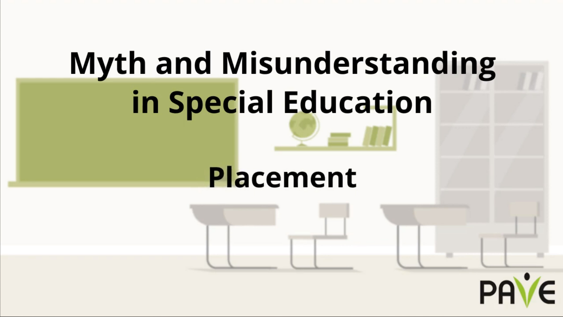 Myth and Misunderstanding in Special Education Placement - Washington ...