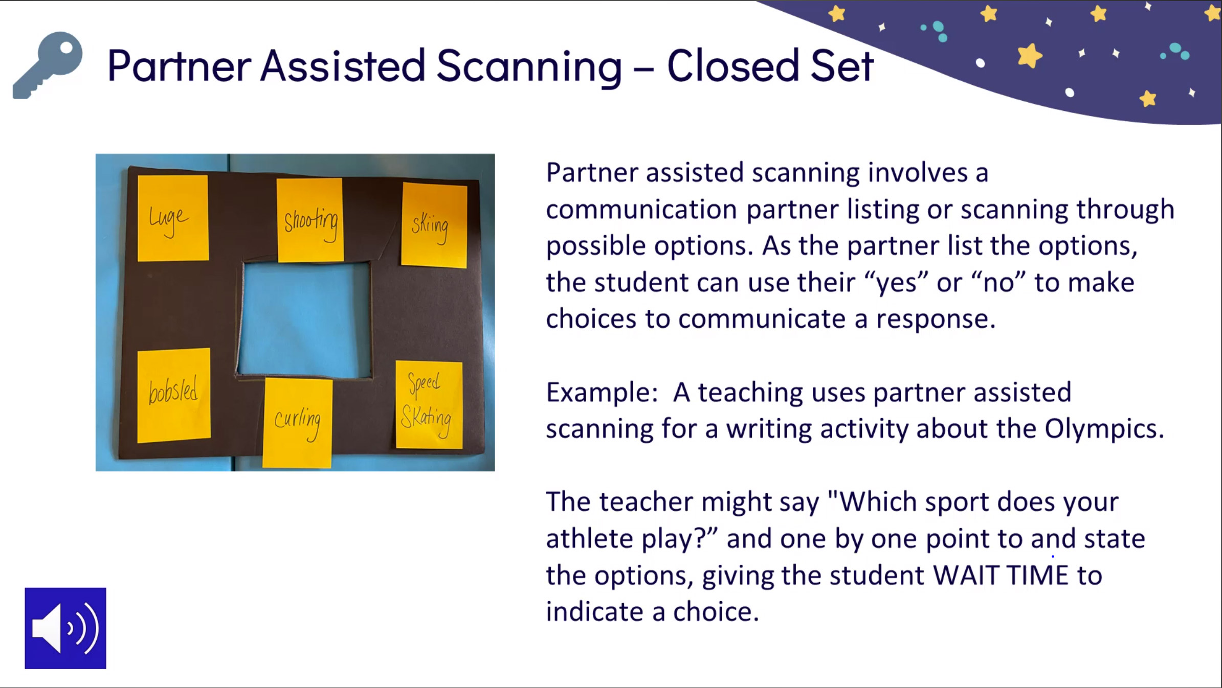 Foundational Strategies for Literacy - Partner Assisted Scanning ...
