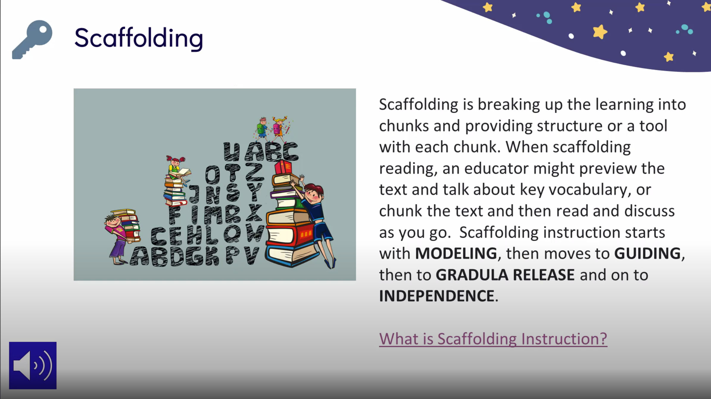 Universal Strategies Literacy - Scaffolding - Washington CEEDAR