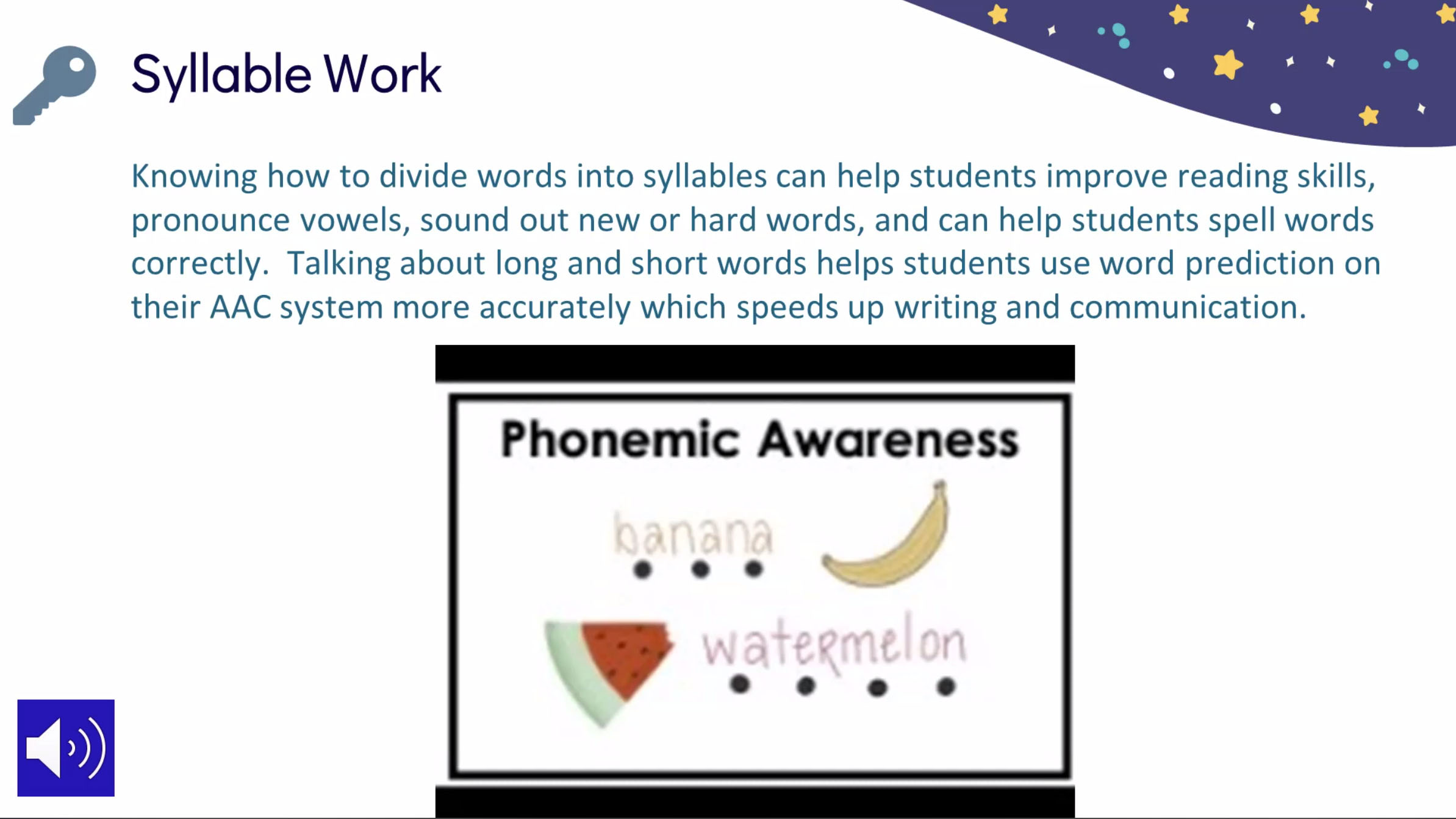 Syllable Work - Washington CEEDAR